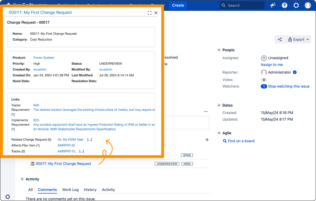 OSLC Connect for PTC Windchill and Jira - SodiusWillert